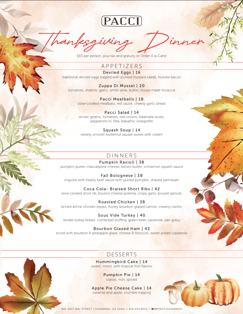 Holiday Happenings at Pacci Italian Kitchen - Eat It & Like It