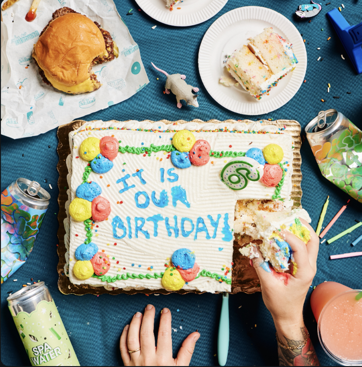 Two Tides Brewing Celebrates 6 Years with Burger Eating Contest - Eat ...