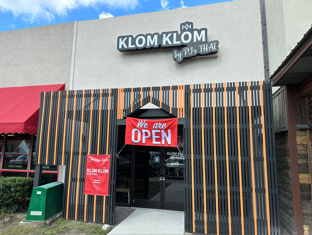 Klom Klom by PJ's Thai now open Midtown Savannah - Eat It & Like It