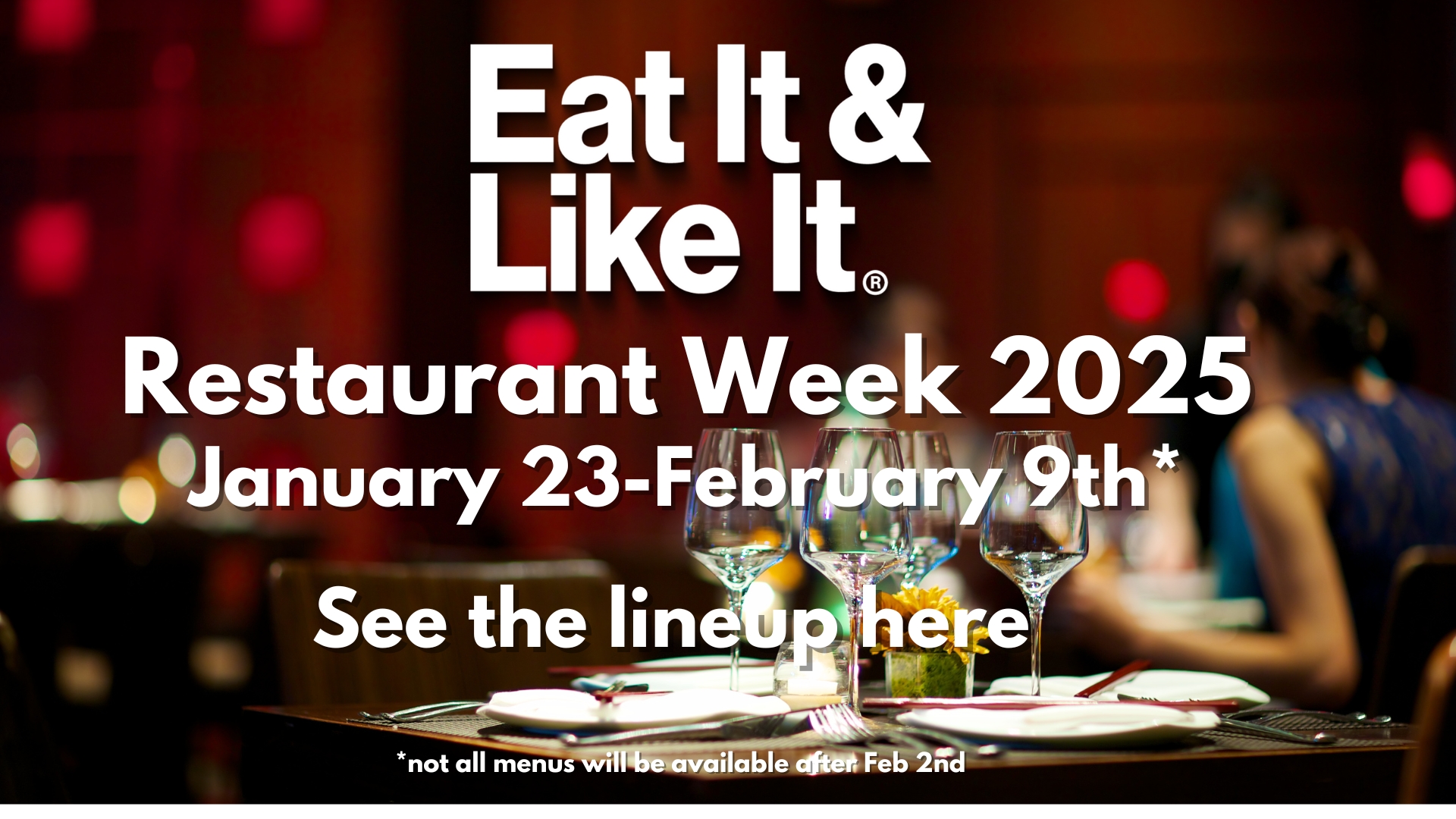 Savannah Restaurant Week 2025 - Eat It & Like It