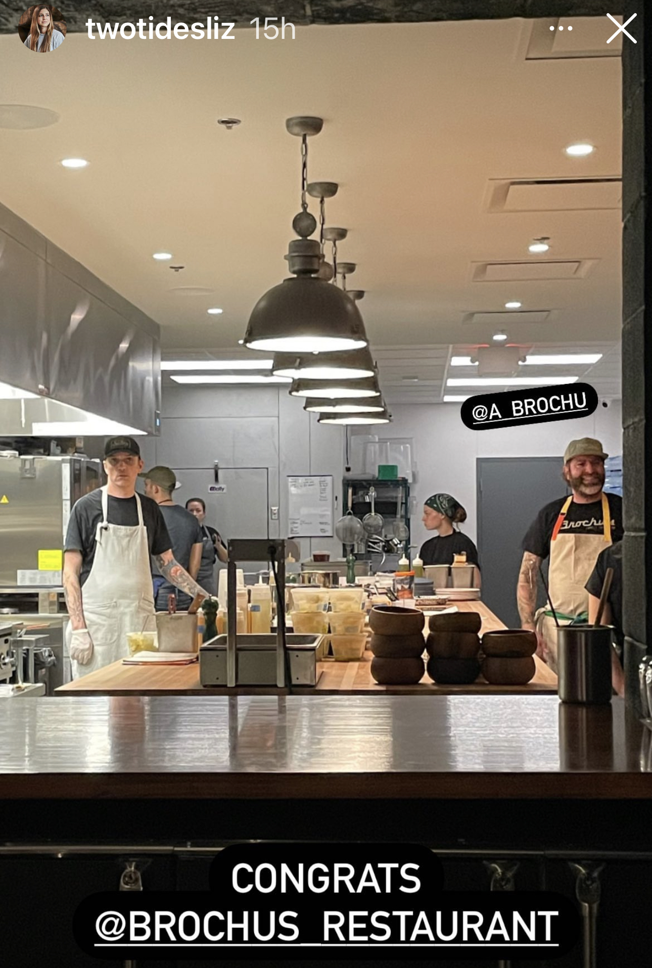 Brochu's Family Tradition begins dinner service