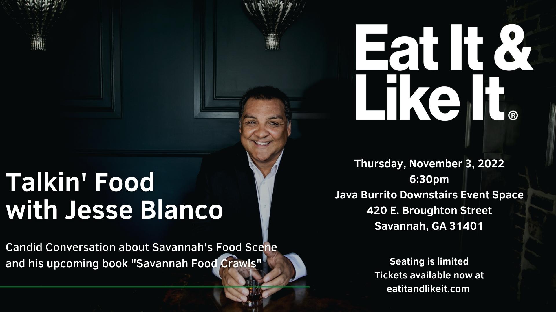 Talkin' Food with Jesse coming in November